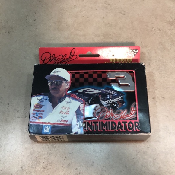 Other | Vintage Dale Earnhardt Playing Card In Collectors Tin | Poshmark